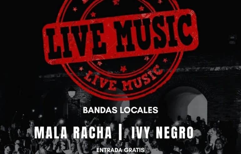 Live Music – Mala Racha & Ivy Negro - Descubre DO